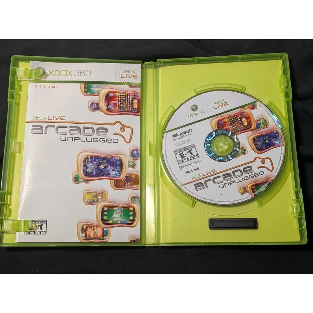 Video Games & Consoles | Xbox Live Arcade Unplugged Vol 1 Microsoft ...
